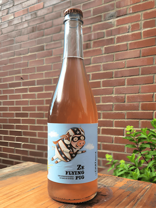 Ze Flying Pig - Cidre sur marc de raisin du Vignoble Le Chat Botté